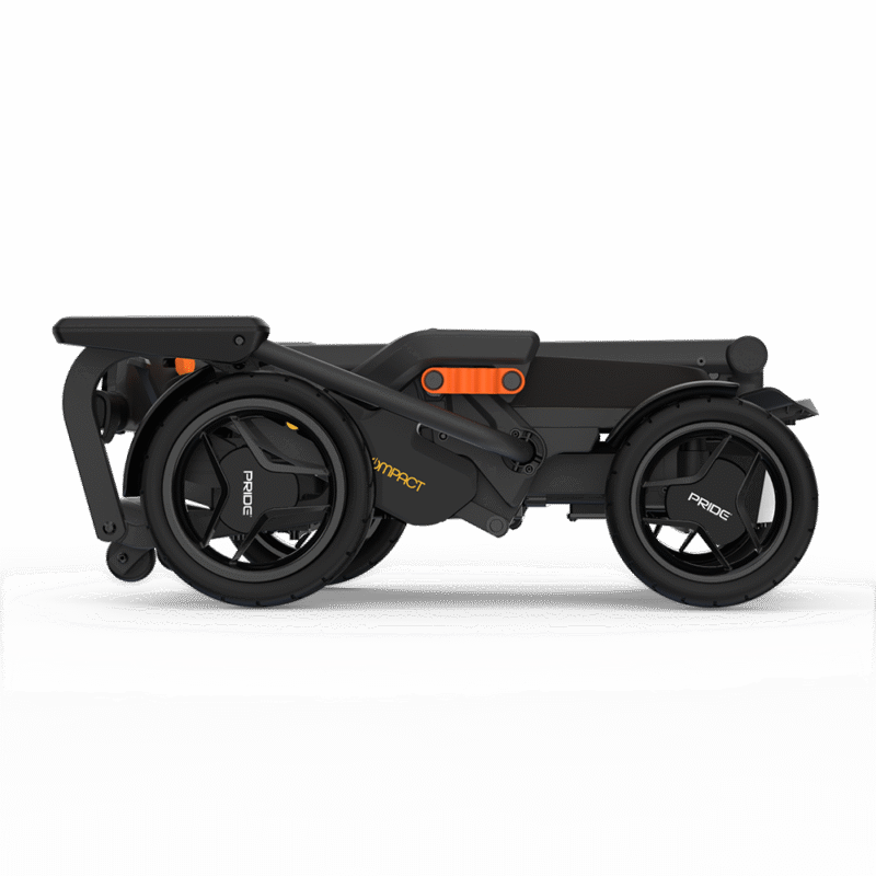 GoGo Compact Folding Scooter Black – Wheelchair Accessible Cars Ireland ...